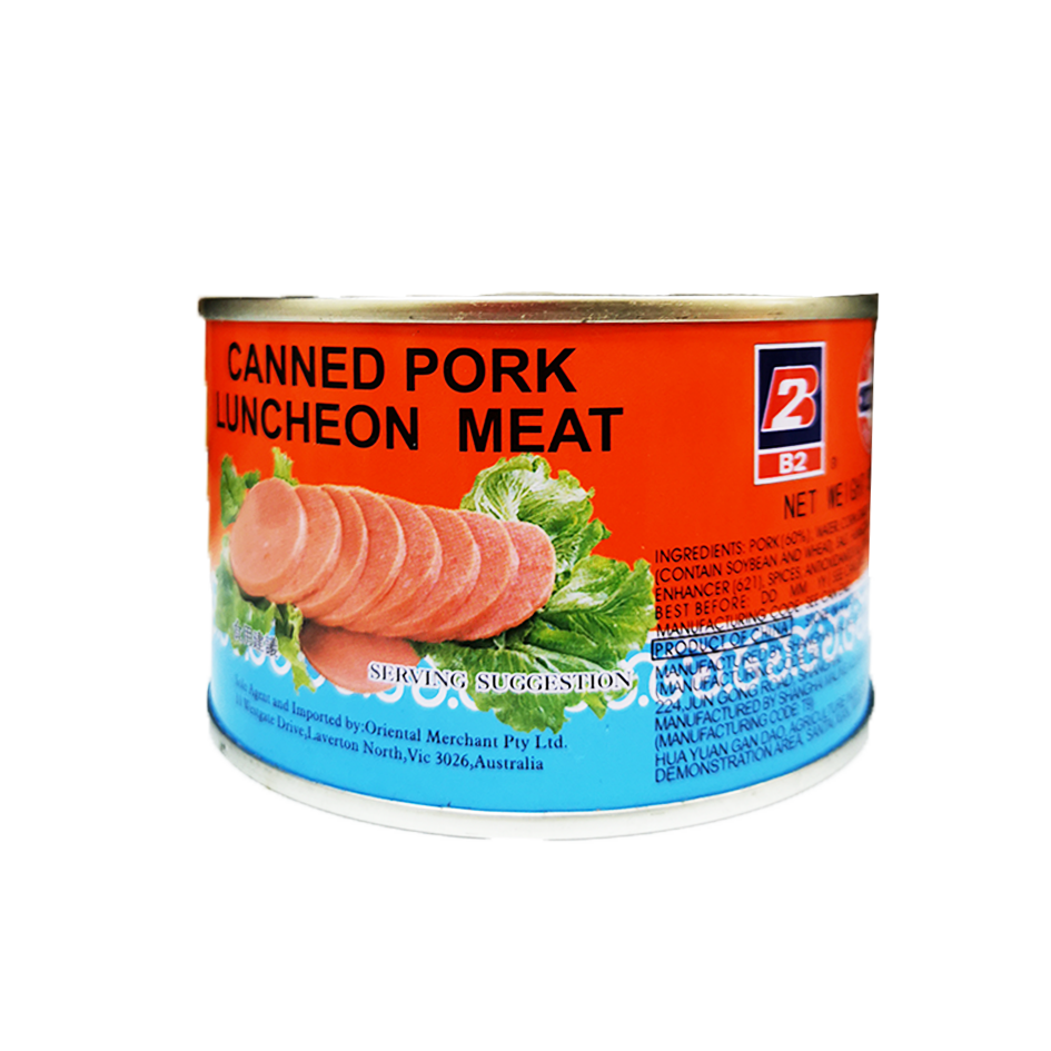 B2 Canned Pork Luncheon Meat 397G – DaHua Supermarket Henderson