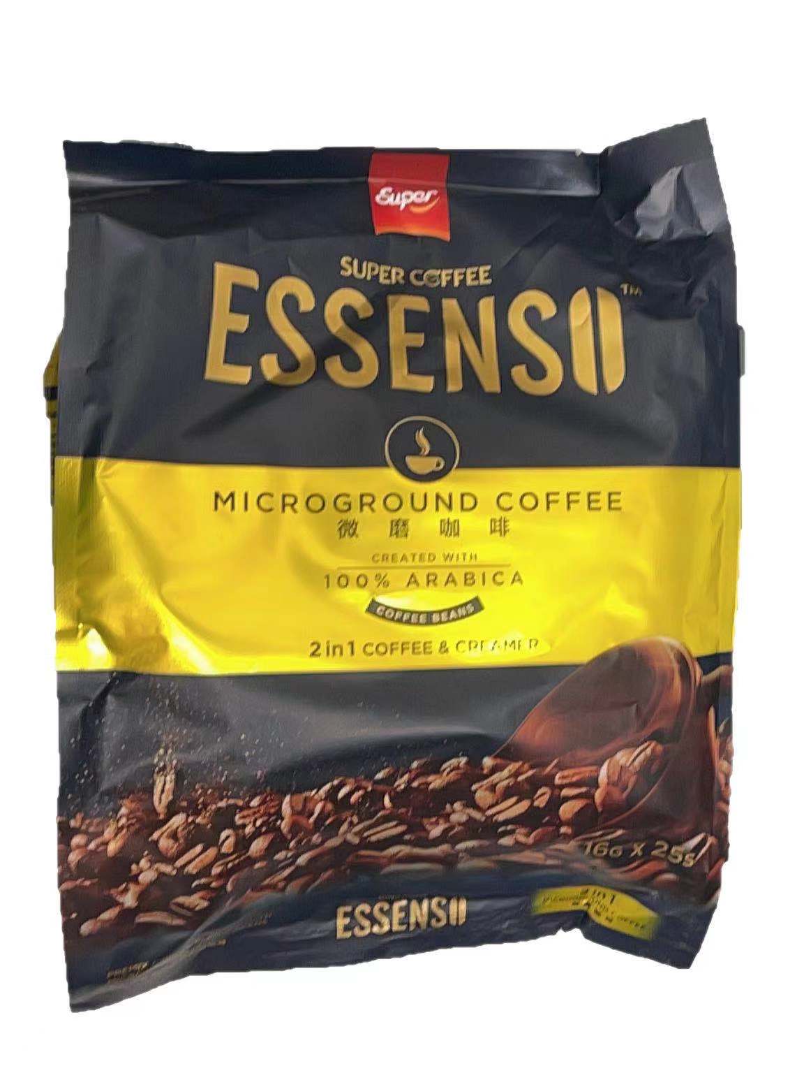 SUPER ESSENSO COFFEE 2IN1 16G×25S – DaHua Supermarket Henderson